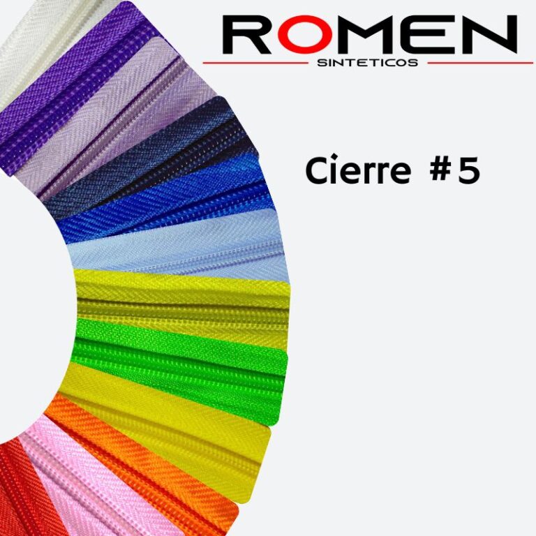Cierre #5 – Telas Romen